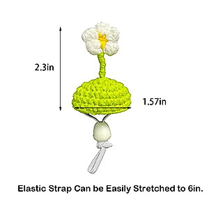 Mini Crocheted Hamster Hat Flower Top Hat for Small Animals Like Rats Hamsters Snakes Lizards to Wear for Parties