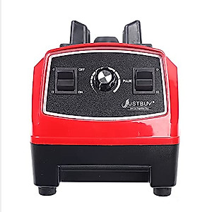 Cutycaty Professional Countertop Blender, Commercial Countertop Blender Smoothie Maker Kitchen Smoothie Blender for Crusing Ice Frozen Fruit Shakes (Red, 2200W)