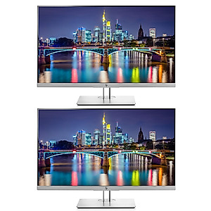 HP EliteDisplay E273q 27 Inch LED Backlit Monitor 2-Pack, WQHD 2560 x 1440 (1FH52A8#ABA)