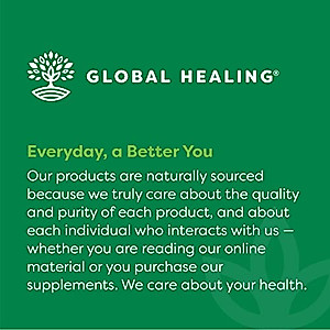 Global Healing Organic Tulsi (Holy Basil Leaf Extract) Vegan Liquid Supplement Drops (Organic basil) - Bioavailable Herb for Normal Stress Response, Natural Energy & Immune Support - 2 Fl Oz Tincture