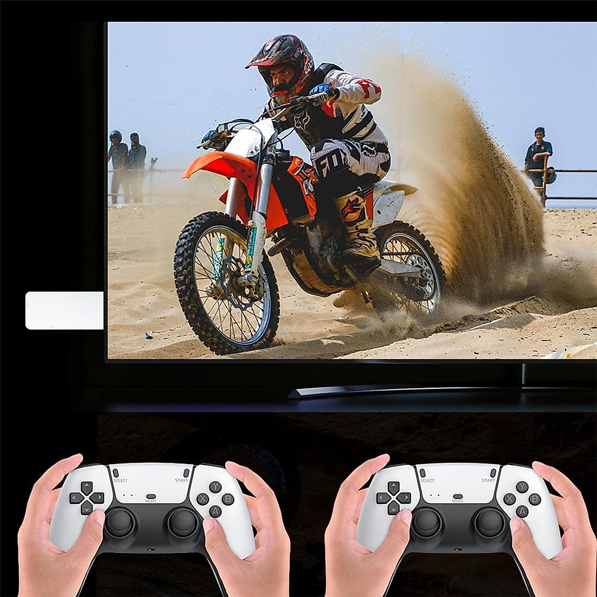 Newcomer M15 Game Stick, Retro Handheld Game Console with 19,000 Games, HD 4K 64G Plug and Play Video Games for TV