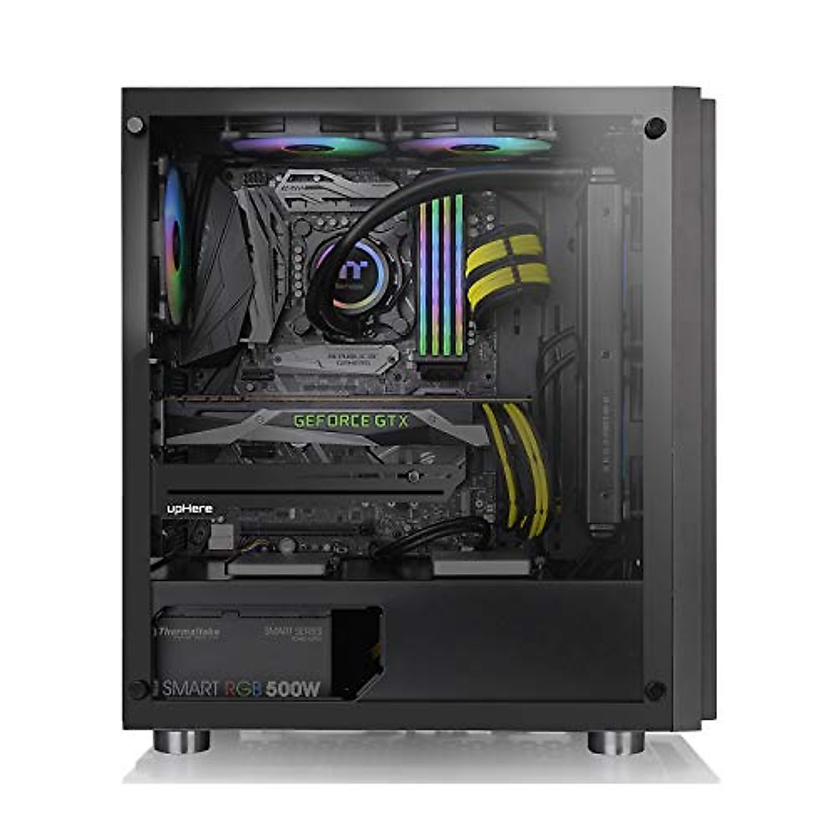 upHere GS05BK Black Graphics Card GPU Brace Support Video Card Sag Holder/Holster Bracket,Adjustable Length and Height Support