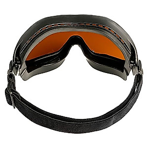 MCWlaser Laser Safety Goggles OD5+, 190-540nm / 800-1700nm Yag, Blue, Green Laser and UV Light Eye Protection Laser Glasses for 445nm, 450nm,532nm, 808nm, 980nm, 1064nm, 1080nm Absorption Type