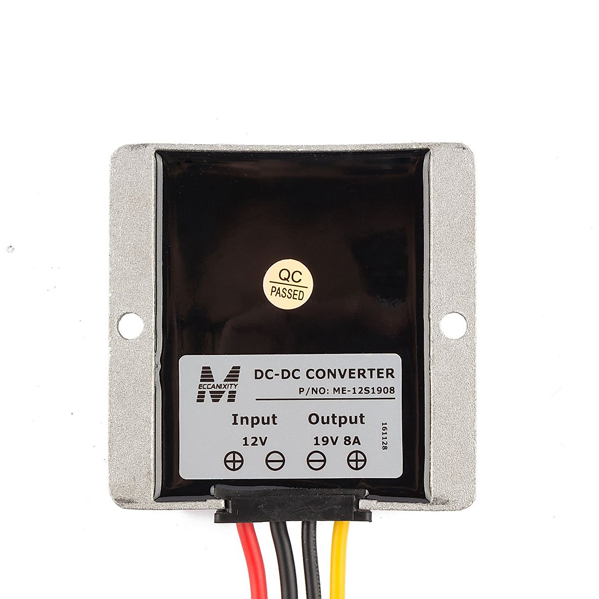 uxcell Power Voltage Converter DC12V Up to DC19V 8A 152W Waterproof Voltage Convert Transformer
