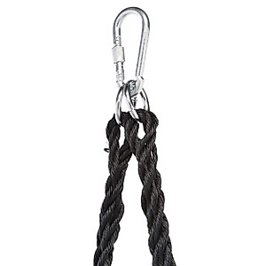 Gorilla Playsets 04-0030-BK/G/BK Chill 'N Swing with Nylon Rope, Nylon, Multi-Child Swing - Green & Black