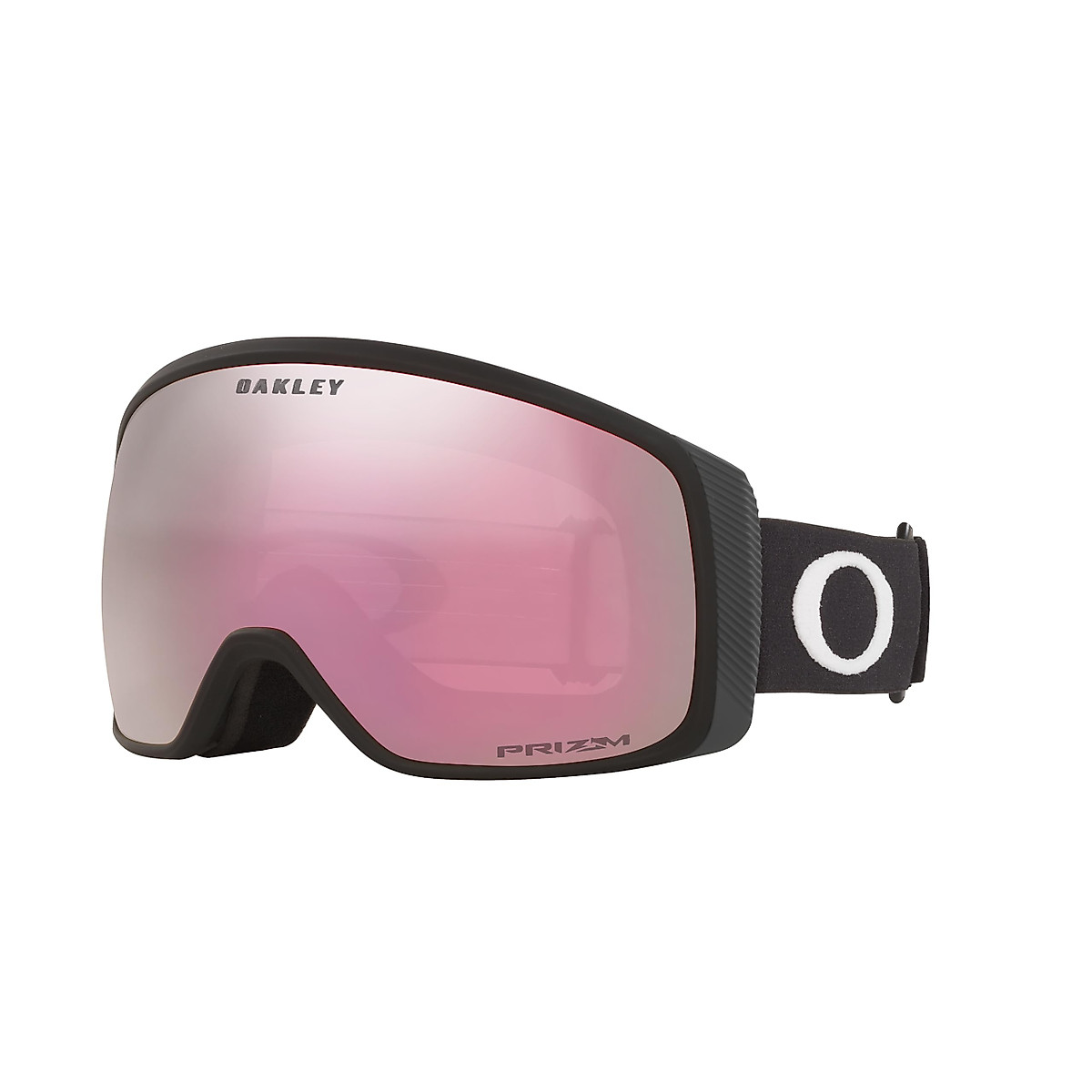 Oakley Flight Tracker XM Matte Black Prizm Hi Pink Iridium, Matte Black/Prizm Snow Hi Pink, Medium