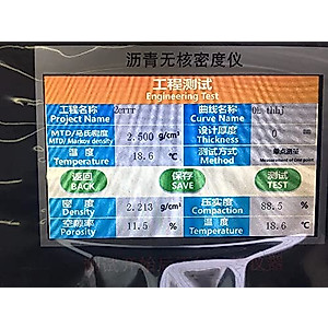 ZBL-W310A Electronic Non-Nuclear Asphalt Density Gauge (Black)