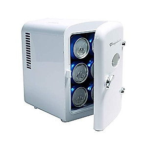 Frigidaire EFMIS129-WHITE 6 Can Beverage Cooler, White
