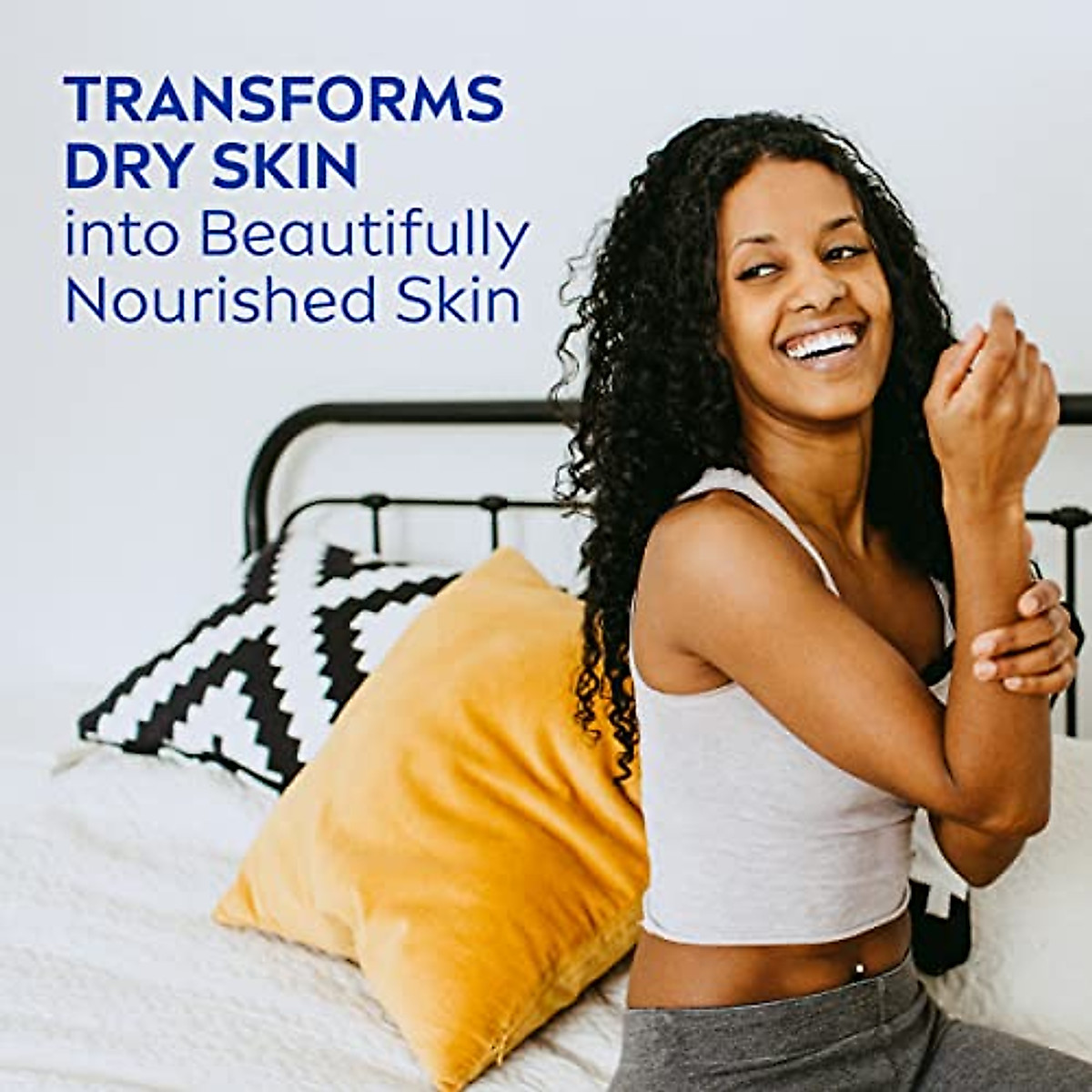 NIVEA Cherry Blossom and Jojoba Oil Infused Lotion, Moisturizing Body Lotion for Dry Skin, 16.9 Fl Oz Pump Bottle