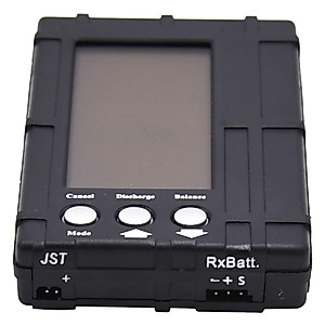 Blomiky 3-in-1 2S-6S Li-Polymer/Li-ion or Li-Fe Battery Balancer Voltage Meter Tester with LCD Display Battery Discharge Test Battery Balancer
