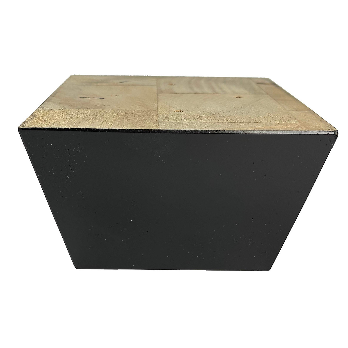 ComfortStyle Furniture Legs, Sofa Couch and Chair 3" Tall x 5" Extra Wide Wood Feet Replacement, Set of 4 Feet, Heavy Duty, Dark Espresso Finish