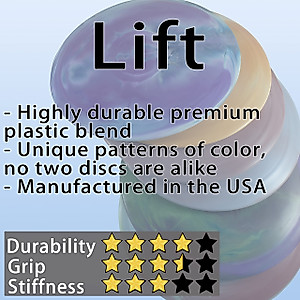 Wing It Disc Golf Stratosphere | Disc Golf Driver for Beginner Recreational and Women Players | Lift Plastic Blend [Colors Vary] (170-172 Grams)