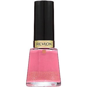 Revlon Nail Enamel, Chip Resistant Nail Polish, Glossy Shine Finish, in Plum/Berry, 151 Iced Mauve, 0.5 oz