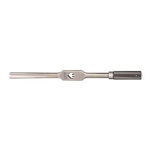 Starrett Tap Wrench with Tempered Gripping Surfaces - 1/4-5/8" (6.35-16mm) Capacity Tap Size, 12" (300mm) Body Length, 5/32-3/8" (4-9.5mm) Square Shank - 91C