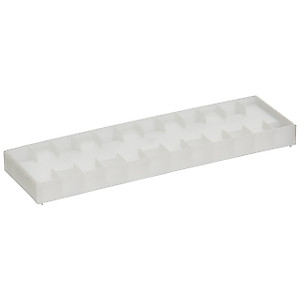 Globe Scientific 111168 Polyethylene Holder for Spectrophotometer Cuvettes, 12 Places (Case of 5)