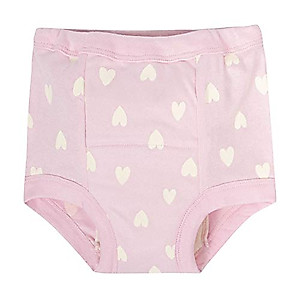 Gerber Baby Girls' 4-Pack Training Pant, Bunny, 3T
