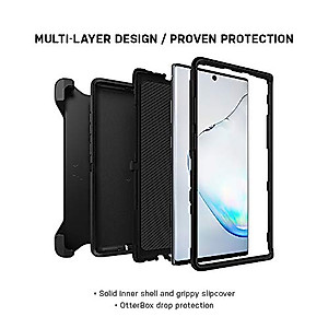 OtterBox DEFENDER SERIES SCREENLESS Case Case for Galaxy Note10 - BLACK