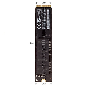 Odyson - 256GB SSD Replacement for Apple MacBook Air 11" A1465, 13" A1466 (Mid 2012)