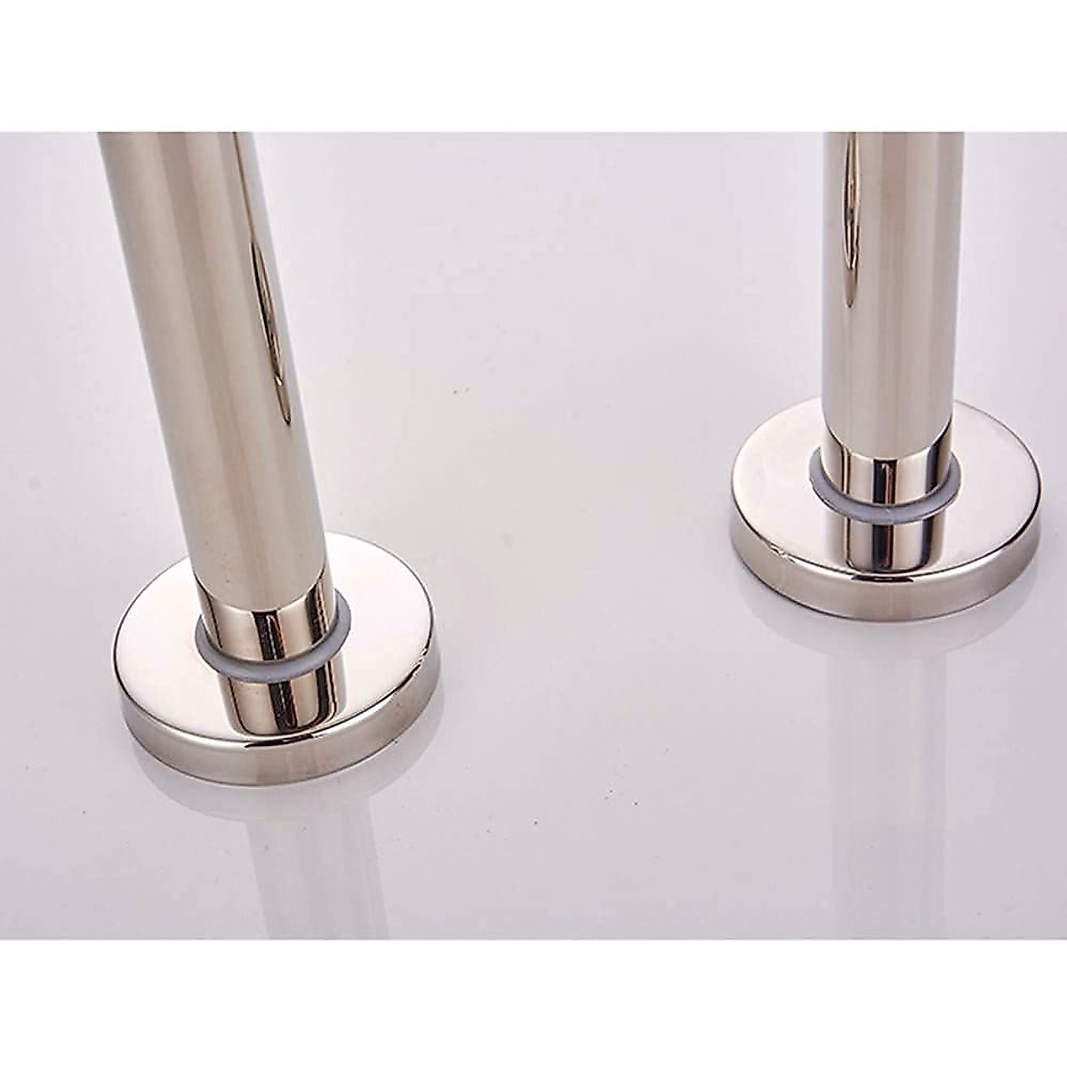 Grab Bars for Bathtubs and Showers, 24" U-shaped Bathroom Grab Bar, 304 Stainless Steel Wall Mount Safety Toilet Handle, Non-slip Balance Bar, Elderly Assist Support Railing, Easy to Grip Safety Showe