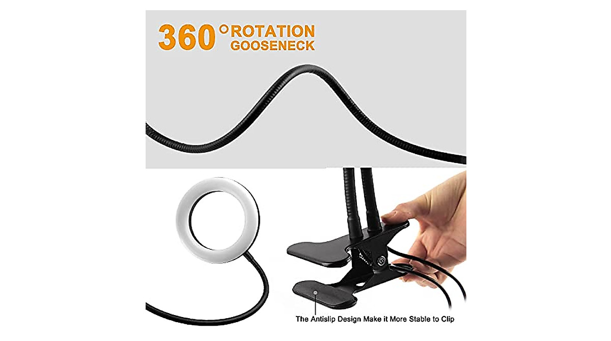 Dual Ring Light for Laptop: Video Call & Streaming Essential