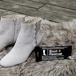 Boot Rescue All-Natural Cleaning Wipes. Remove Dirt & Damaging Salt Stains from Leather & Suede Shoes & Boots. Re-sealable Pack of 15 Wipes.