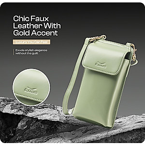 Claasico Womens Crossbody Wallet & Phone Case | iPhone/Samsung/LG Magnet Cell Pouch & Handbag