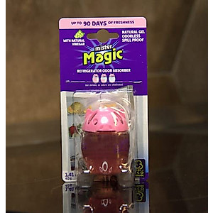 Mister Magic Refrigerator Odor Absorber | Fridge Freshener |Vinegar|1 Pack