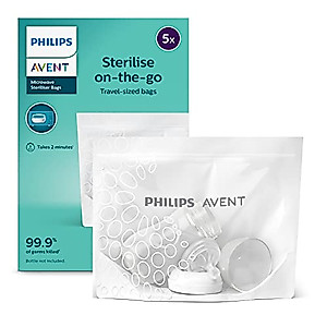 Philips Avent Microwave Steam Steriliser Bags (Pack of 5)