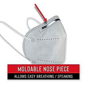 COAST® KN95 CE Certified Face Mask, Individually Packaged, 20 Count (Pack of 1)