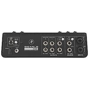 Mackie Big Knob Studio Monitor Controller and Interface with 1 Year EverythingMusic Extended Warranty Free