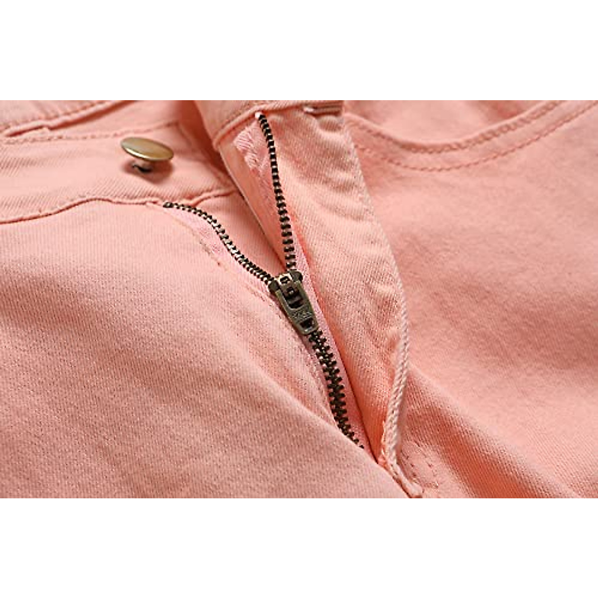 WULFUL Men's Ripped Jeans Slim Fit Skinny Stretch Comfy Denim Jeans Pants