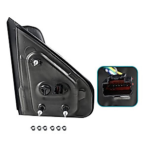 Spec-D Tuning Power Heated Telescoping Tow Mirrors LED Signal Compatible with Ford F150 2007-2014