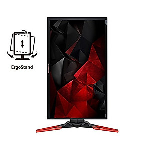 Acer Predator XB241H Bmipr 24-Inch Full HD 1920x1080 NVIDIA G-Sync Display, 144Hz, 2 x 2w speakers, HDMI & DP