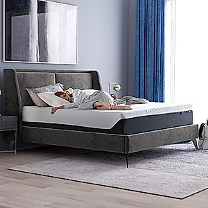 SOFTSEA Queen Size Mattress, 12 Inch Cooler Sleeping Gel Memory Foam Mattress in a Box, Queen Bed Mattress with CertiPUR-US Foam for Supportive, Pressure Relief, Eternal Plush
