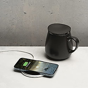 OHOM Ui Plus - Self Heating Mug Set - Inkstone Black