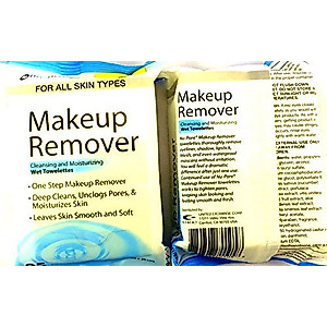 Nu-pore Makeup Remover, Cleansing and Moisturizing Wet 25 Towelettes (Pack of 6) by nu-pore