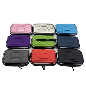 Hard Storage Bag Case Pouch Protective Cover Carrying Case for Nintendo Gameboy Advance GBA Gameboy Color GBC (Purple)