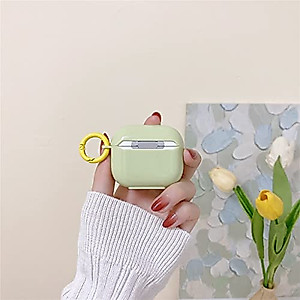 Airpods Pro Case, YohokGo Airpods Accessories Cute Flower Protective Cover Cases Lightweight Portable & Shockproof Gifts for Girls,Compatible with Airpods Pro Charging Case