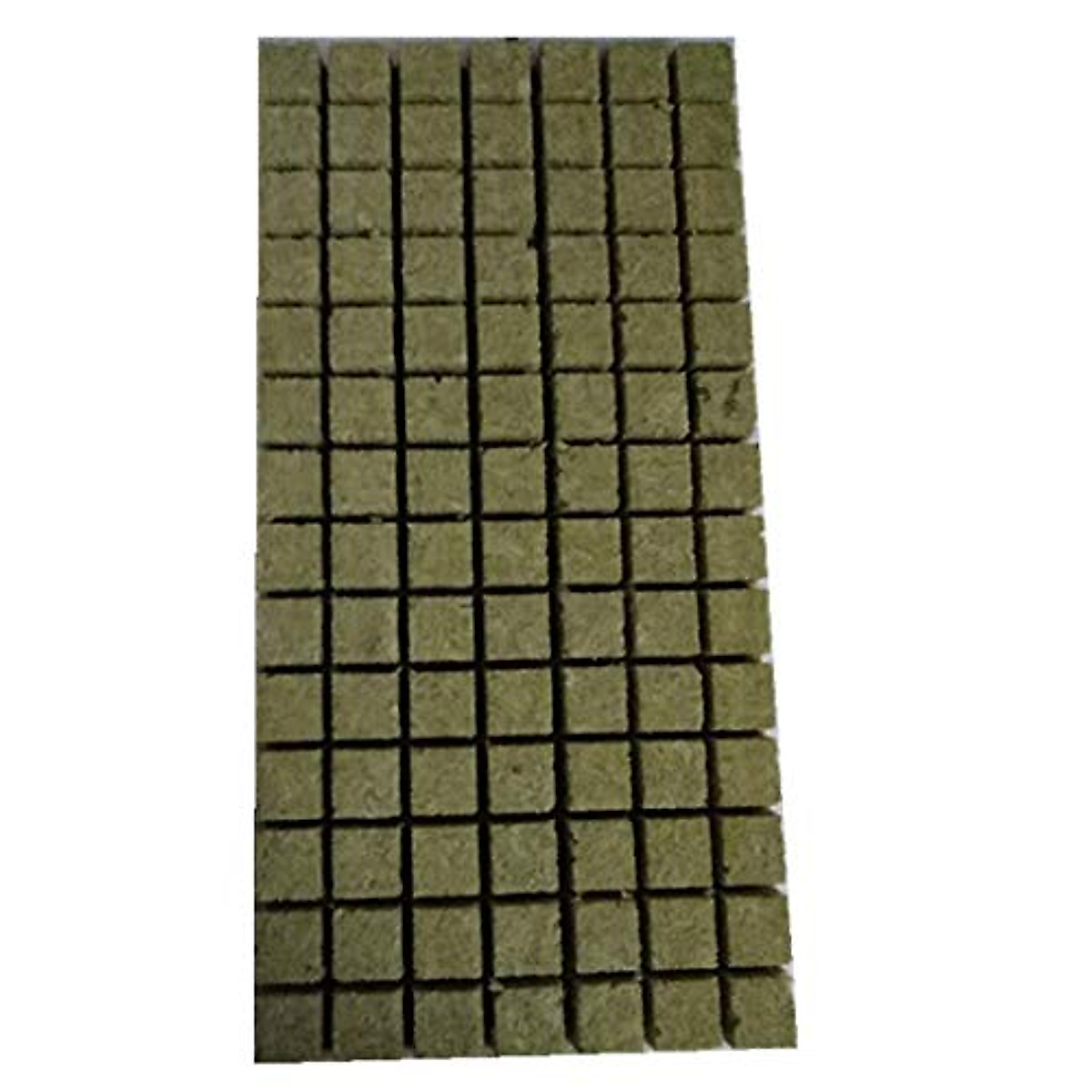 1.5 inch Rockwool/Stonewool Grow Cubes Starter Sheets for Cuttings, Cloning, Plant Propagation, Seed Starting Hydroponic Grow Media Growing Medium for Vigorous Plant Growth (28, 1.5)1