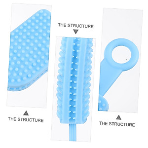 POPETPOP Pet Teething Toys Pet Toy Puppy Chew Toys Pet Dog Molar Toy Dog Toothbrush Stick Toy Dog Dental Clean Toy Teething Toys for Puppies Interactive Dog Toy Dental Stick Christmas TPR