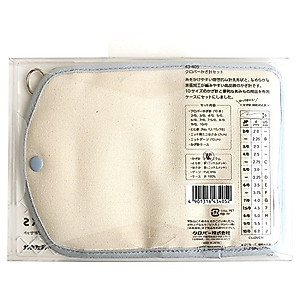 Clover Crochet Set 43-405 Crochet Set 10 Crochet Needles 3 Mini Scissors Knit Gauge Crochet Case