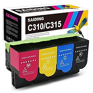 SAIDING Remanufactured Toner Cartridge Replacement for 006R004356 006R004357 006R004358 006R004359 for Xerox C310 C315 Printer (4 Pack)
