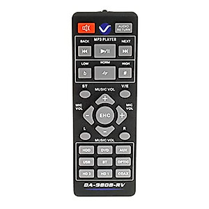 VocoPro Home Karaoke System (DA-9808-RV) Black