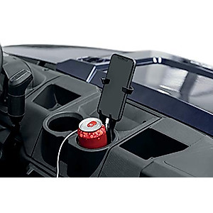 Kuryakyn 6474 Free-Flex Cup and Cell Phone Device Holder: Mounts in Cars, Trucks, Vans, UTVs with Flexible Arms Securing Various Phones/Cases, Black
