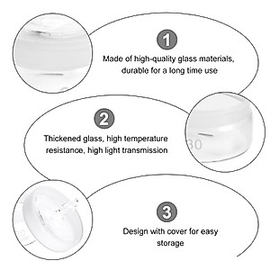 Hemobllo 1pc Weighing Bottle Pycnometer Bottle Chemistry Glass Bottle Specific Gravity Bottle Scientific Glass Beaker Pycnometer Flask Glass Measuring Bottle Glass Stopper Seal