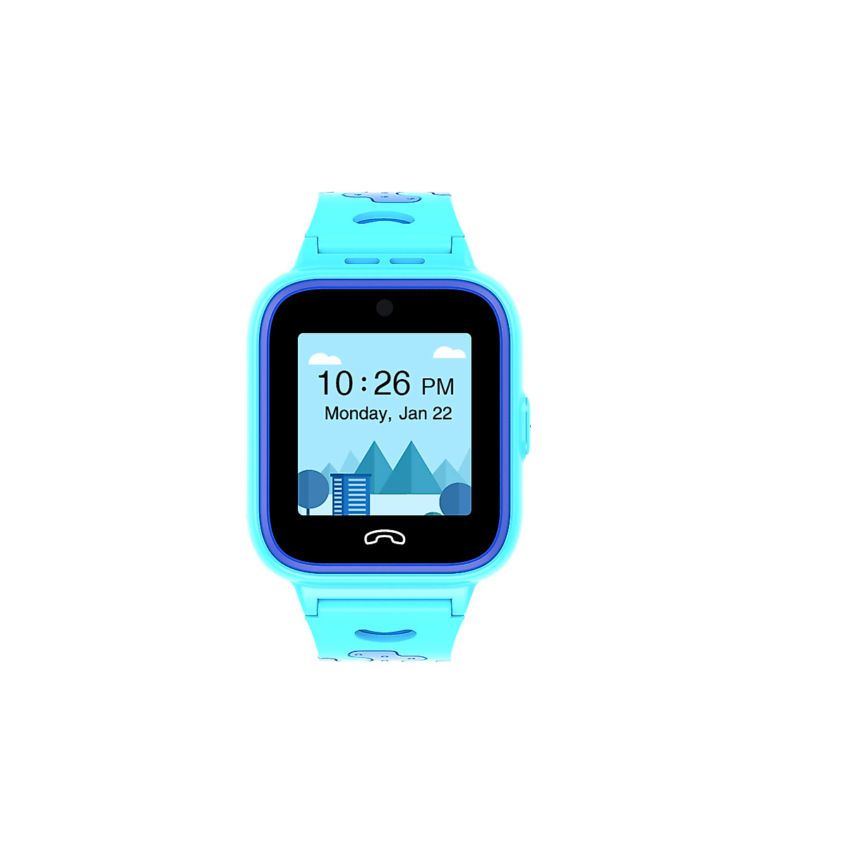 Vowor Kids Smart Watch, 4G WiFi GPS LBS Tracker SOS Emergency Call Video Chat Children Smartwatches, IP67 Waterproof Phone Watch for Boys Girls Age 3Years+, Compatible with Android/iPhone iOS (Blue)