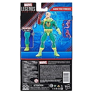 Marvel Legends Series: Baron Von Strucker Classic Comic Collectible 6-Inch Action Figure