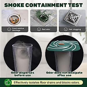 Sekonow 4pcs Shower Drain Hair Catcher Tub Stopper, Shower Drain Cover Hair Trap to Catch Hair Universal Bathtub Plug for Bathroom Kitchen Laundry