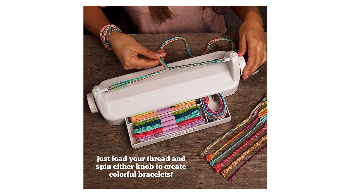 Loopdedoo DIY Friendship Bracelet Kit - Make Trendy Jewelry in Minutes