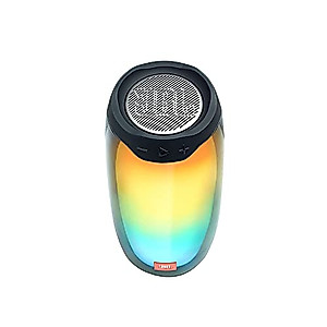 JBL Pulse 4 - Waterproof Portable Bluetooth Speaker with Light Show - Black